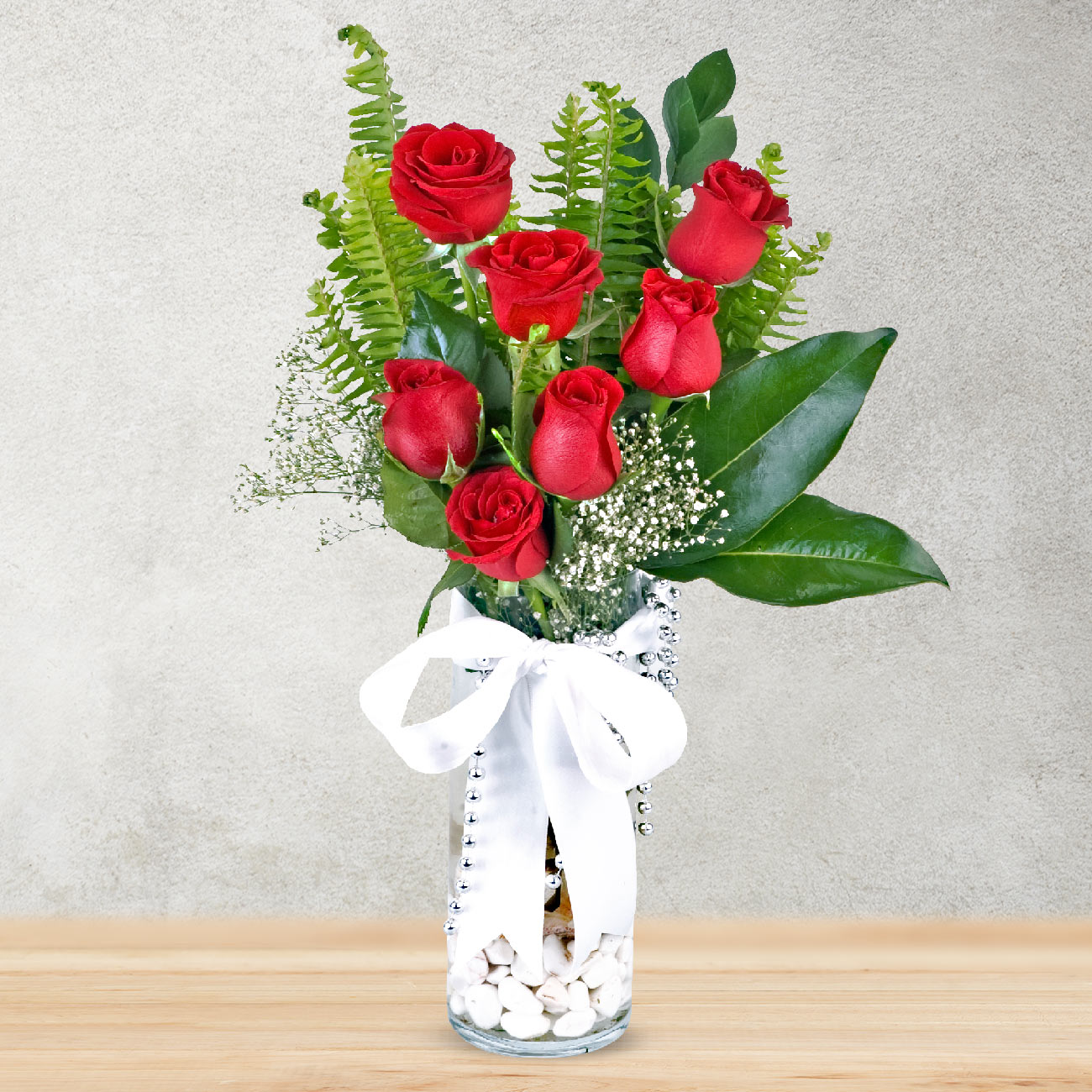 Send flowers Turkey, 7 Red Roses from 12USD
