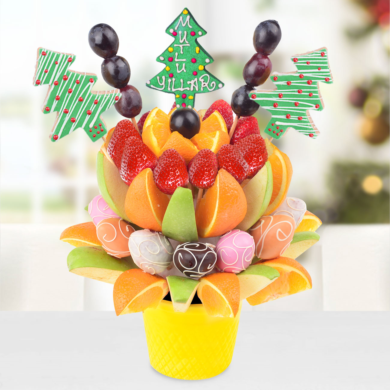 Send flowers Turkey, Merry Christmas Celebration Bouquet from 12USD