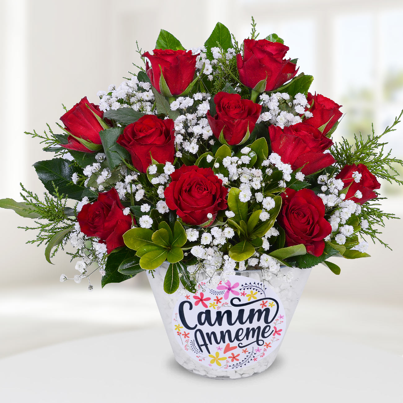 Send flowers Turkey, Red Roses Garden from 13USD